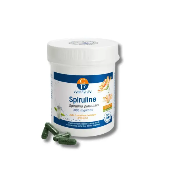 SPIRULINE - 200 gélules | Laboratoire Fenioux